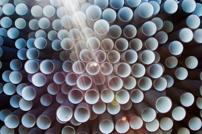 Background of Plastic Pipes Stock Photo - Image of piping, drain: 60958350