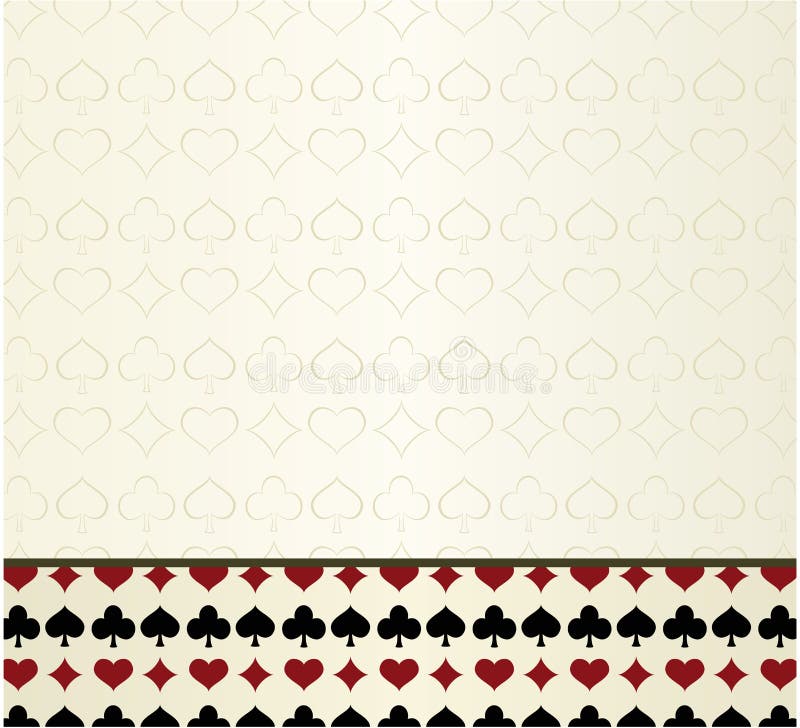 Background for poker stock vector. Illustration of cards - 14500698