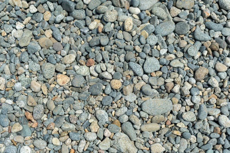 Background. Polished Marine Gray Pebbles Stock Image - Image of closeup ...
