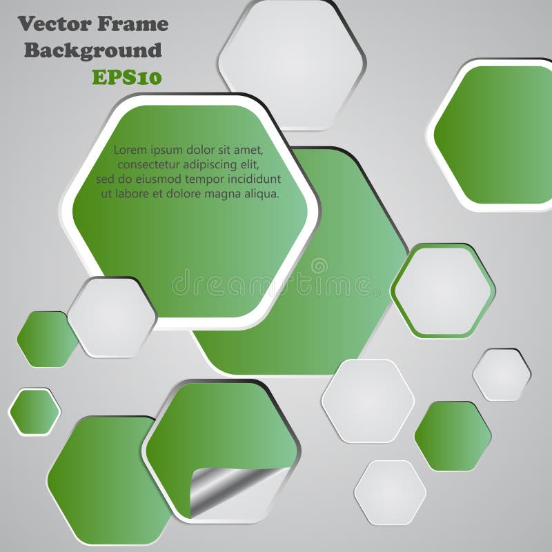Background Polygons Cut Paper- Design Template. Vector Illustration for ...