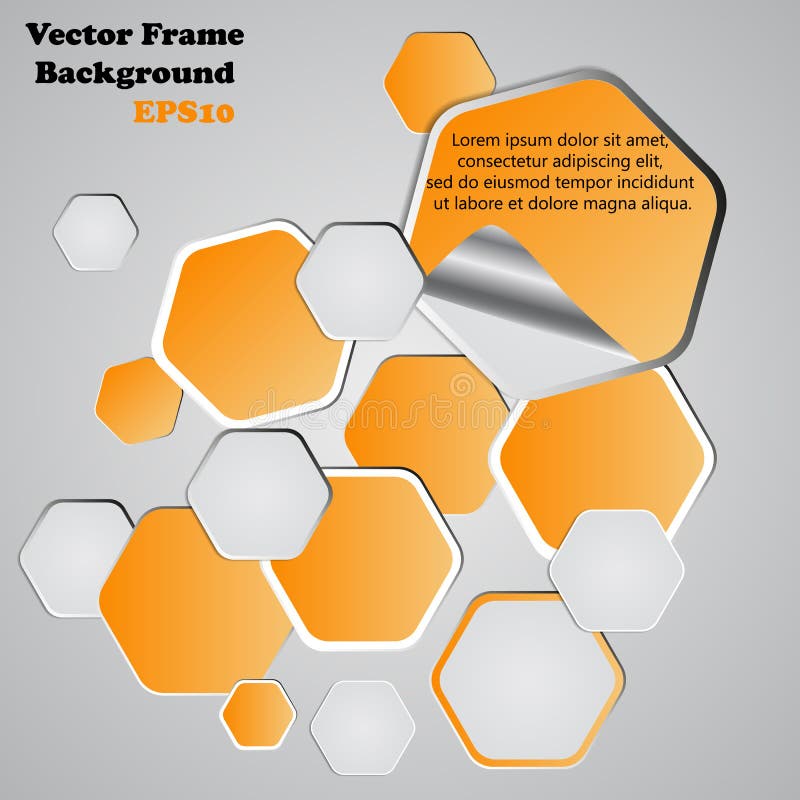 Background Polygons Cut Paper- Design Template. Vector Illustration for ...