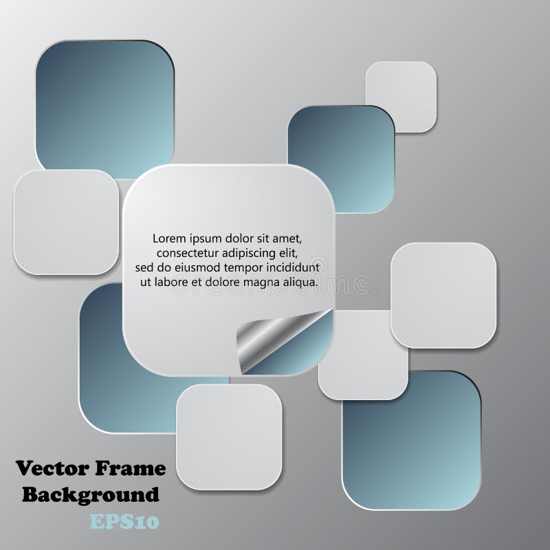 Background Polygons Cut Paper- Design Template. Vector Stock Vector ...