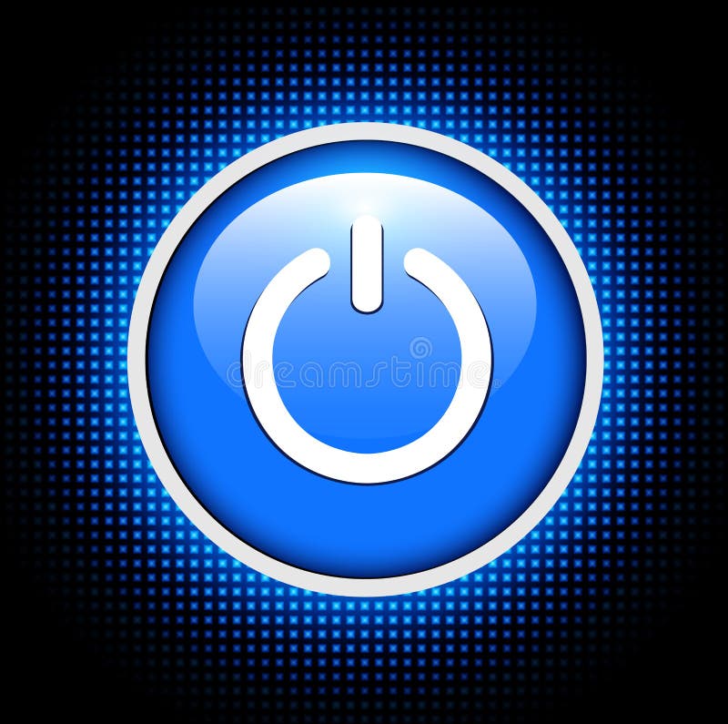 Power button design stock vector. Illustration of flames - 27052989