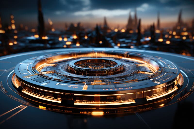 Background Processing for Abstract Circuit Board Futuristic Technology ...