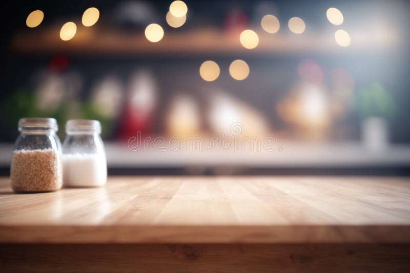 Background for a Product Advertisement, with an Empty Table for Product ...