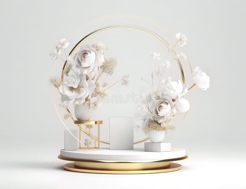 Background Product Display Elegant Podium Background 3d Render ...