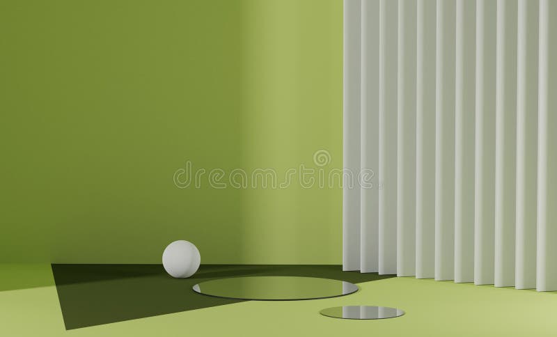 Background for a Product on a Mirror Stock Illustration - Illustration ...