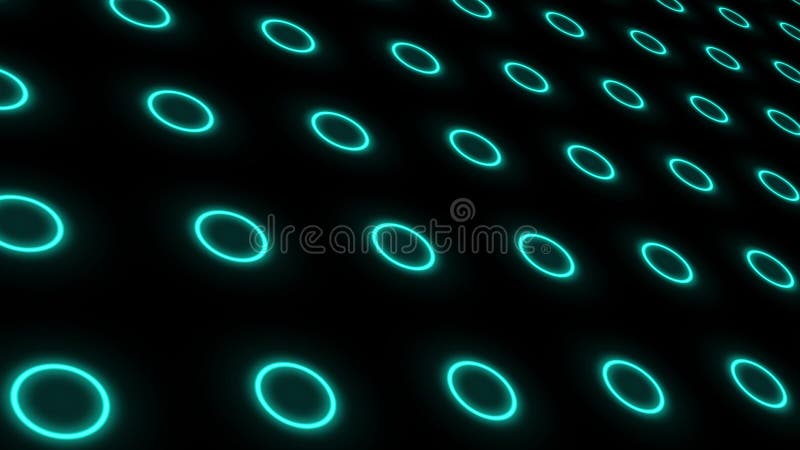 Background with Pulsating Blue Circles. Stock Illustration ...