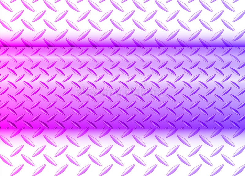 Background Purple Blue with Banner and Diamond Plate Pattern, Elegant ...