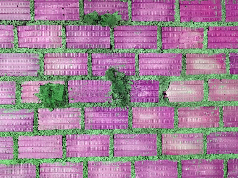 Background of Purple Brick Wall. this is an Artificial Image of a Brick ...