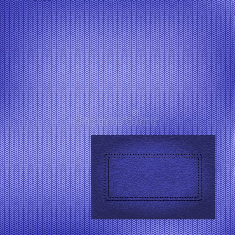 Background, Purple Fabric Texture and Signature Leather Patch. Copy ...