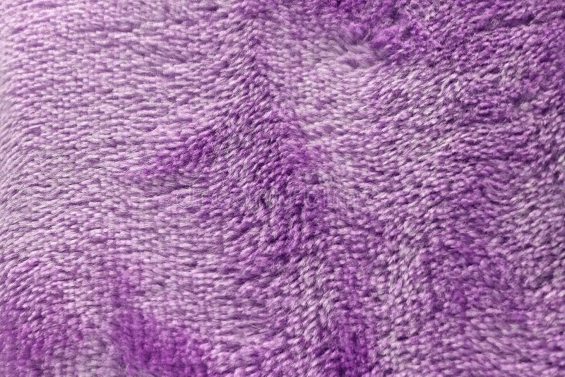 Background Purple Soft Rug, Pile Texture Close-up Stock Image - Image ...