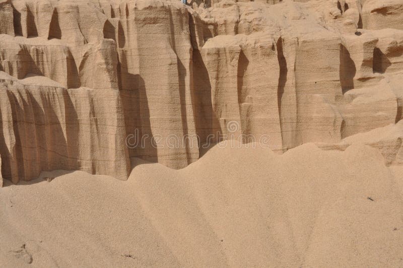 Sand layer beach stock photo. Image of textured, background - 23109512