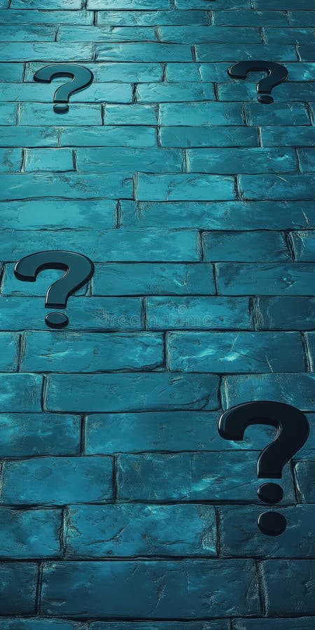 Background with Question Marks on a Textured Surface Stock Illustration ...