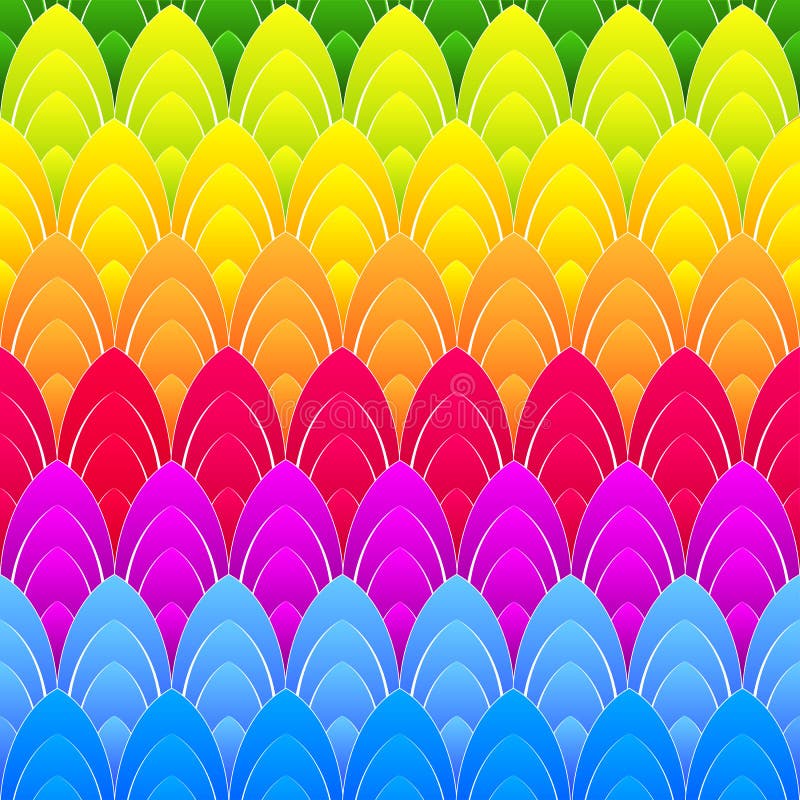 Background with Rainbow Ellipses Stock Illustration - Illustration of ...