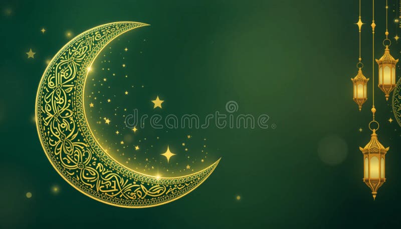 Background for Ramadan with Decorative Islamic Patterns Stock ...
