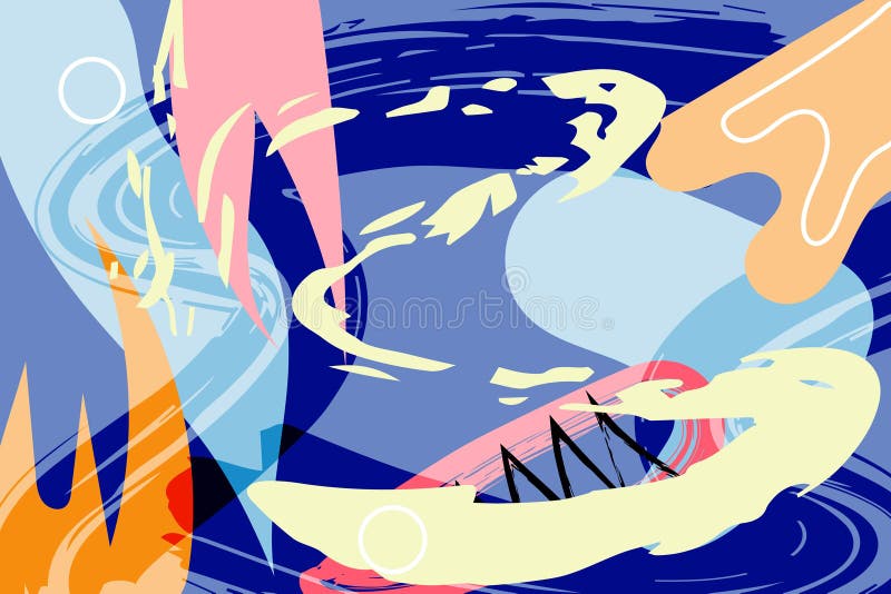 Background Random Shape Splash Posters, and Product Design Stock Vector ...