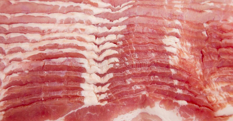 Raw American Style Bacon stock image. Image of package - 120514433