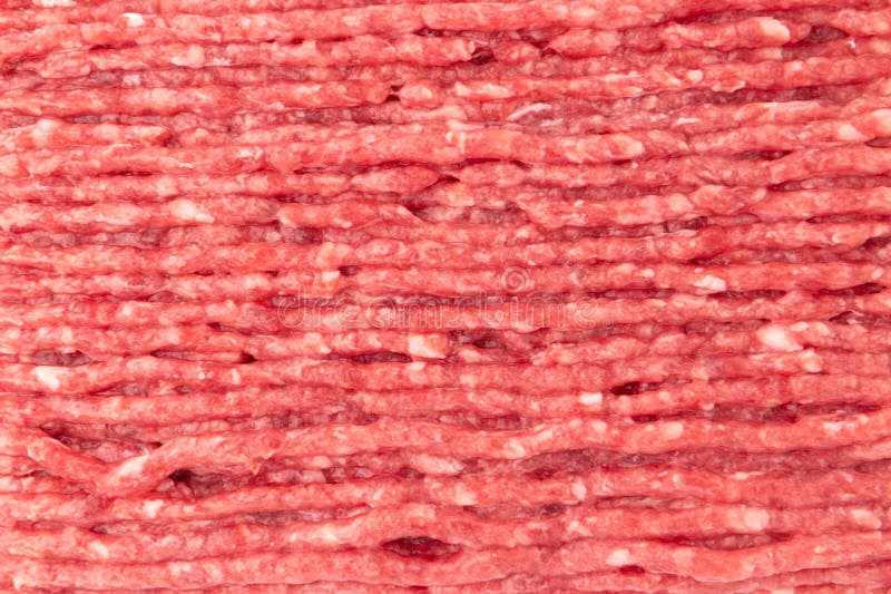 Background of Raw Minced Meat Stock Photo - Image of hamburger, meat ...