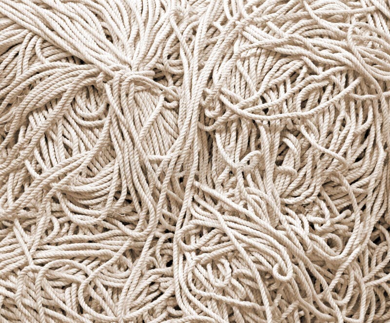 Background of Raw White Long Strings Stock Photo - Image of macro ...