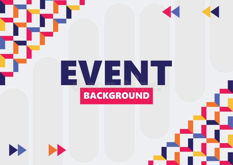 Abstract Background for Events Stock Vector - Illustration of ...