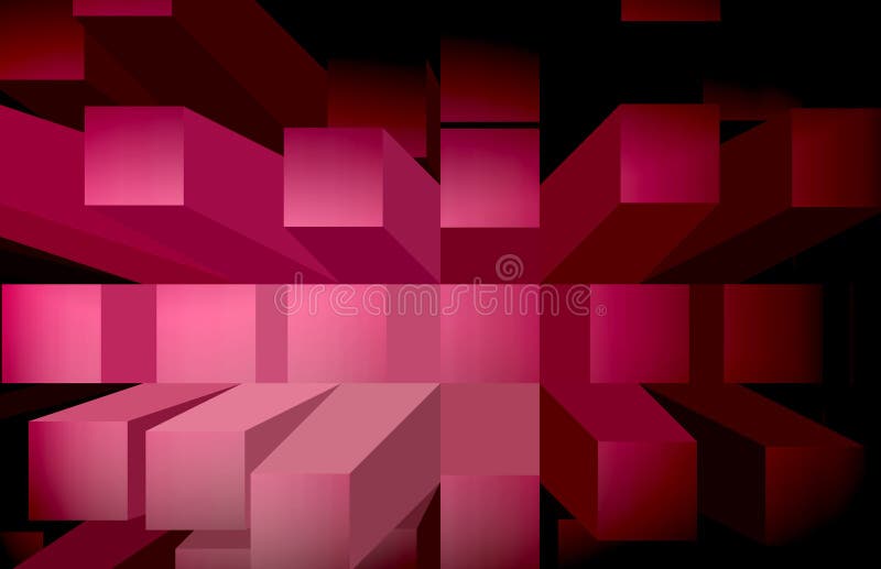 Background-red blocks stock illustration. Illustration of darker - 544213