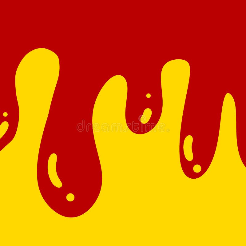 Background with Red Blood and Yellow Color Stock Illustration ...