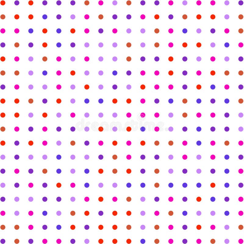 The Background of Red and Blue Points of the Same Size are Evenly White ...