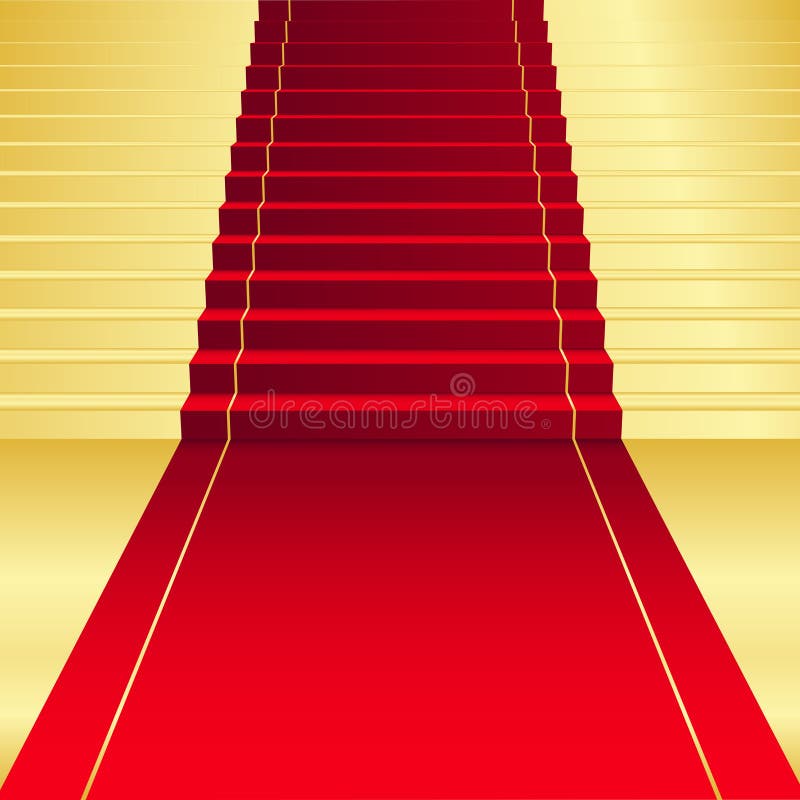 Red carpet stock vector. Illustration of celebrity, entertainment ...