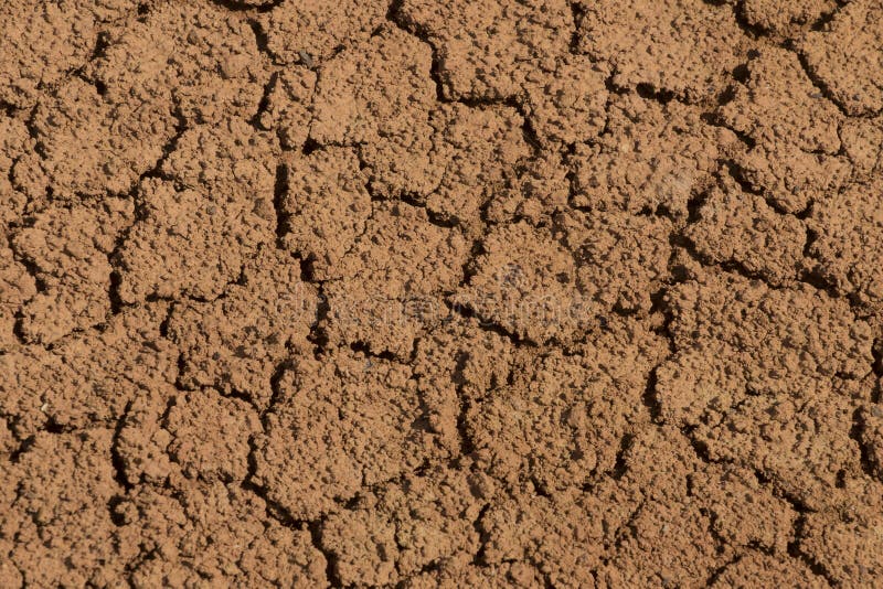 Background of red clay stock photo. Image of colors, drought - 83860552