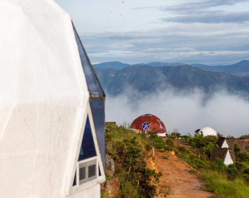 Background Red Dome in Sunrise Stock Image - Image of boyscout, leaf ...