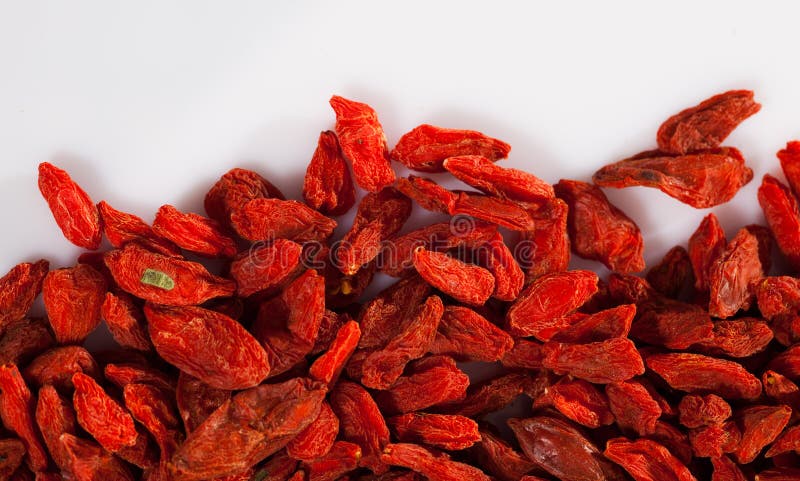 Background of Goji berries stock image. Image of harvest - 259939715