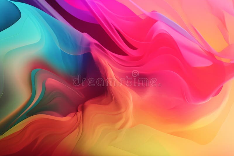 Background Modern Blank Colorful Flowing Design Colours Wave Abstract ...
