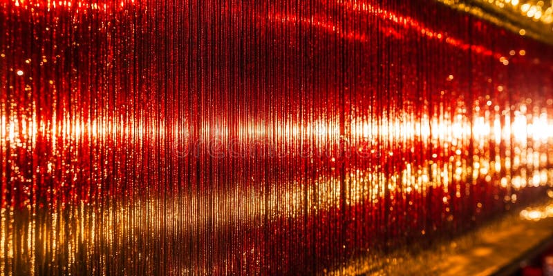 Background of Red and Gold Glitter Lights Stock Image - Image of modern ...