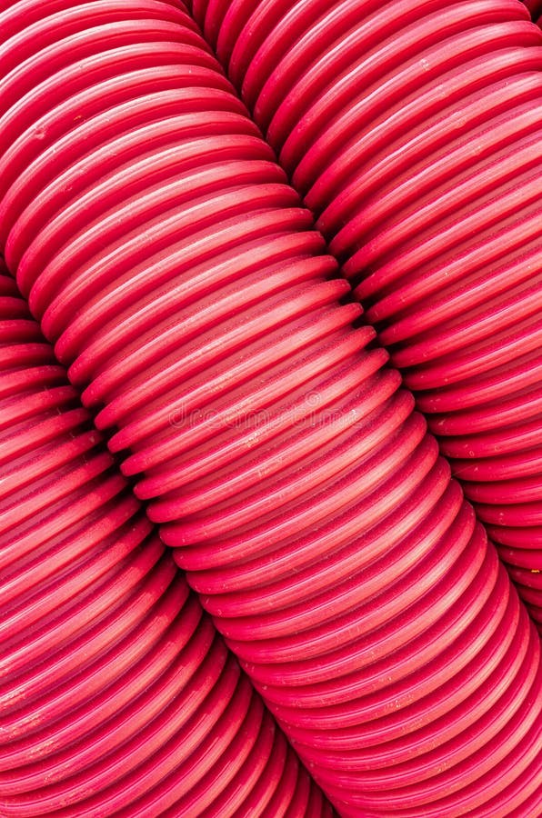 Background - Red Insulating Pipes Stock Photo - Image of polyethylene ...