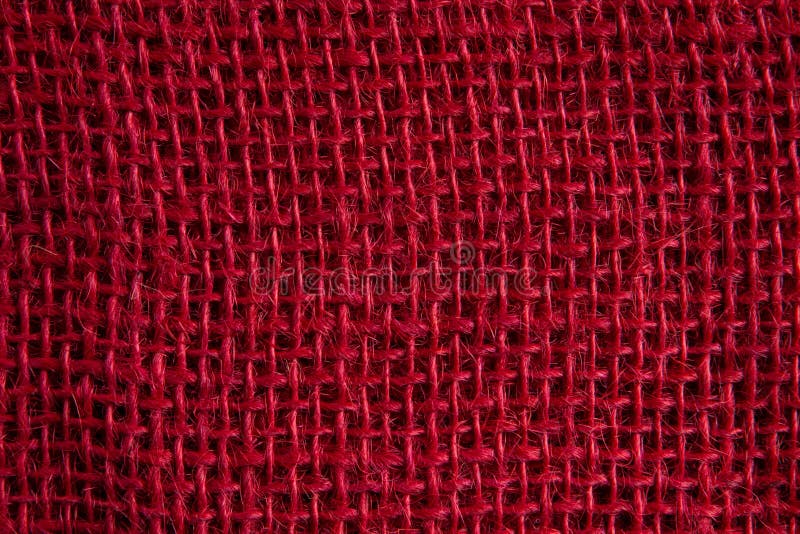 Background with Red Jute Fiber Texture Stock Photo - Image of linen ...