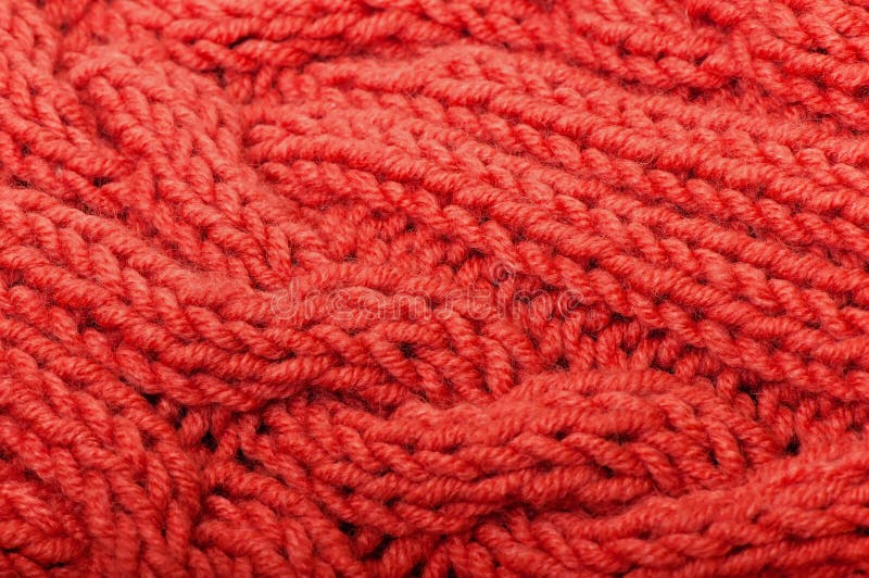 Red knitted fabric stock image. Image of color, wool - 85035079