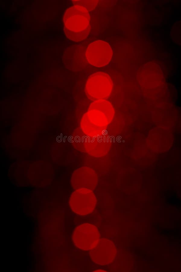 Background Of Red LED Lights With Bokeh Effect Stock Photo - Image of ...