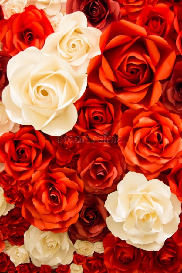 Background of Red Rose Petals Backdrop Stock Photo - Image of floral ...