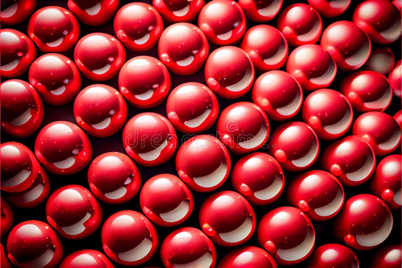 Background and Red Shiny Balls are Beautiful Abstraction Stock ...