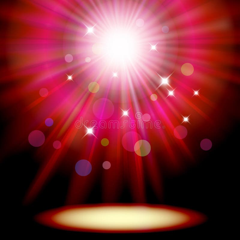 Spotlight Red Background Stock Illustrations – 39,648 Spotlight Red ...