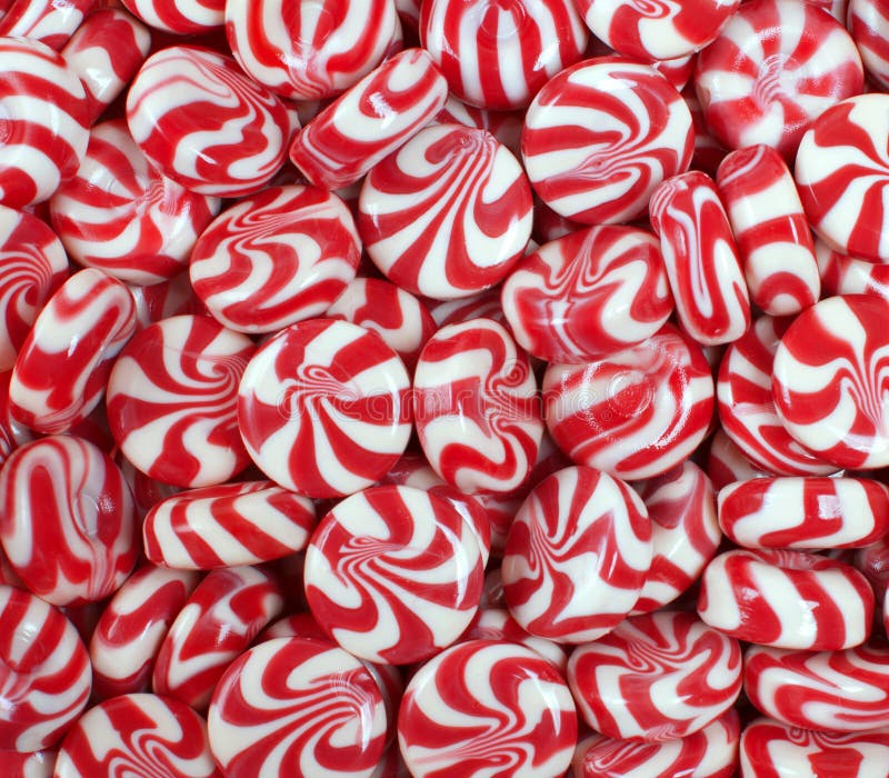 Background of Red Striped Sugar Candy Stock Photo - Image of tasty ...