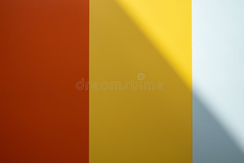 Background of Red, Yellow and Gray Colors with a Shadow. Colored ...