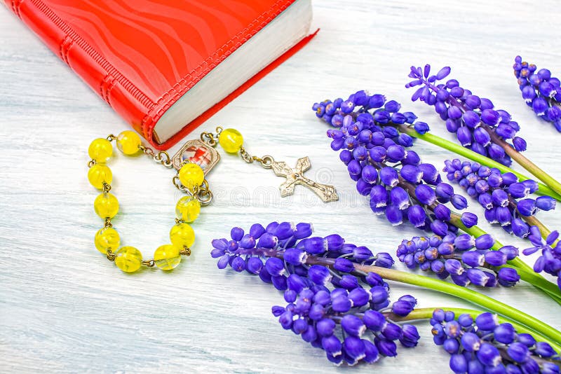 Cross on the table stock image. Image of religious, faith - 216802521
