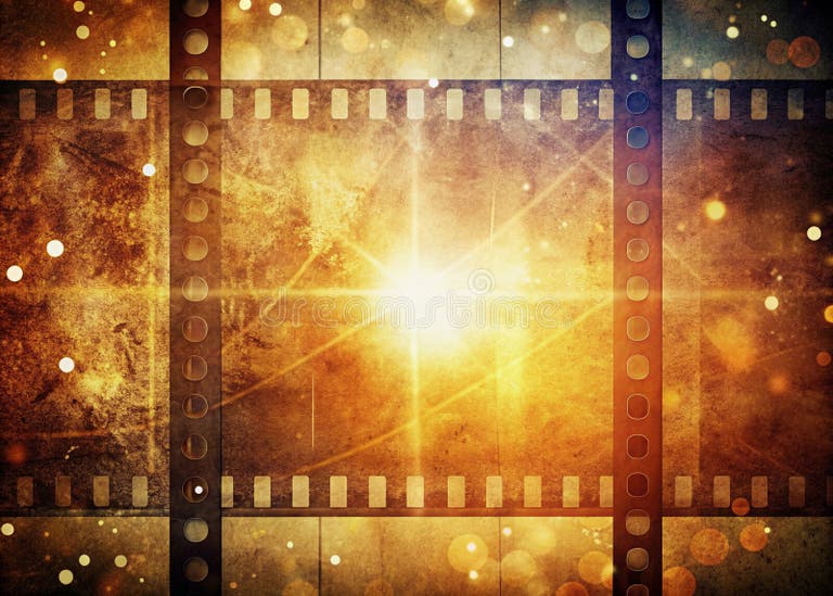 Background of Retro Film Overly Generative Ai Stock Illustration ...