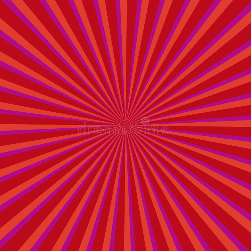 Background with Retro Rays. Color Abstract Ray Star Burst Background ...
