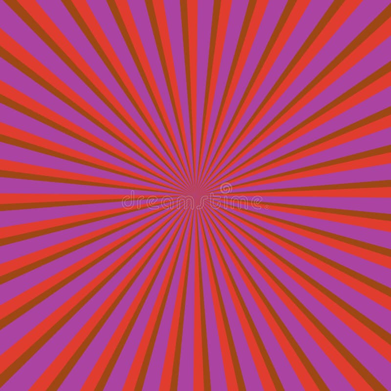 Background with Retro Rays. Color Abstract Ray Star Burst Background ...