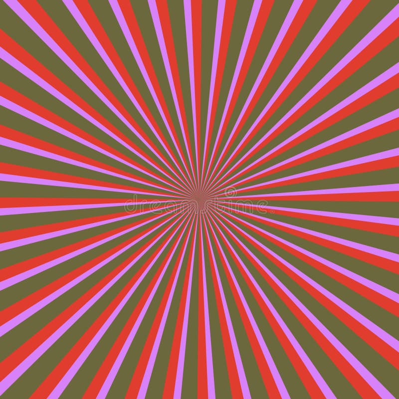 Background with Retro Rays. Color Abstract Ray Star Burst Background ...