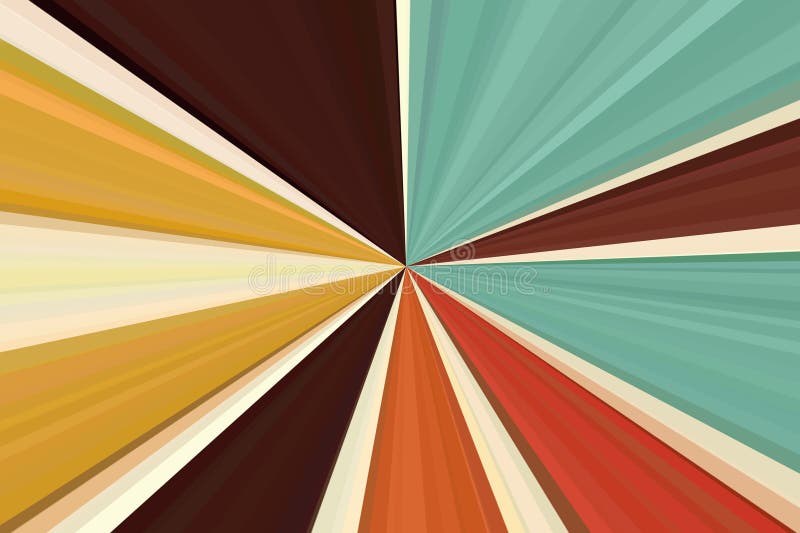 Background Retro Vintage Abstract Design. Aged Burst Stock Illustration ...