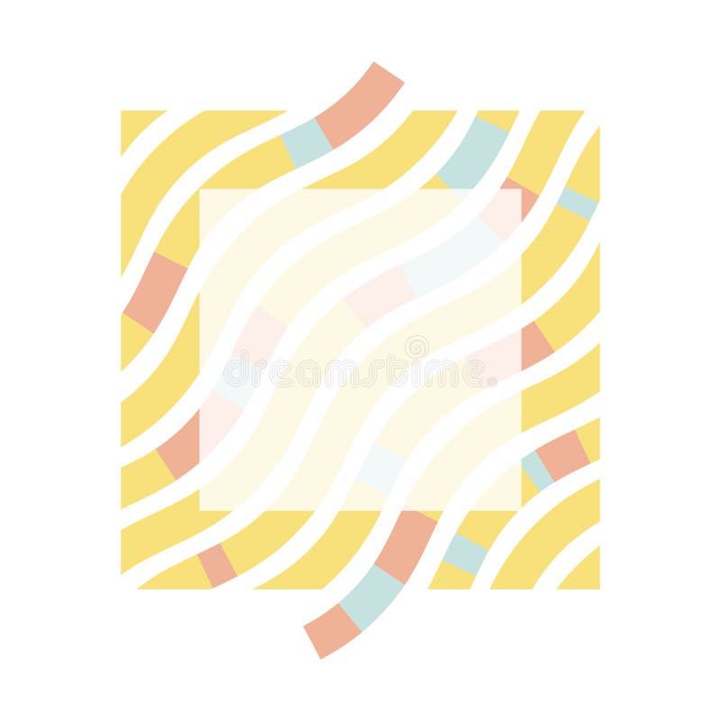 Background with Wave Pattern and Space for Text Stock Vector ...